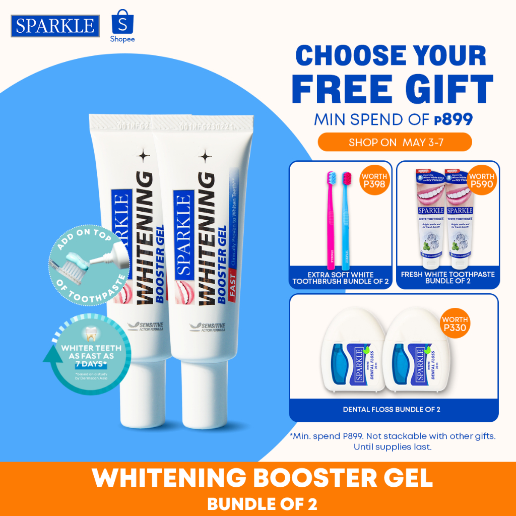 SPARKLE Whitening Booster Gel, Bundle of 2 | Shopee Philippines