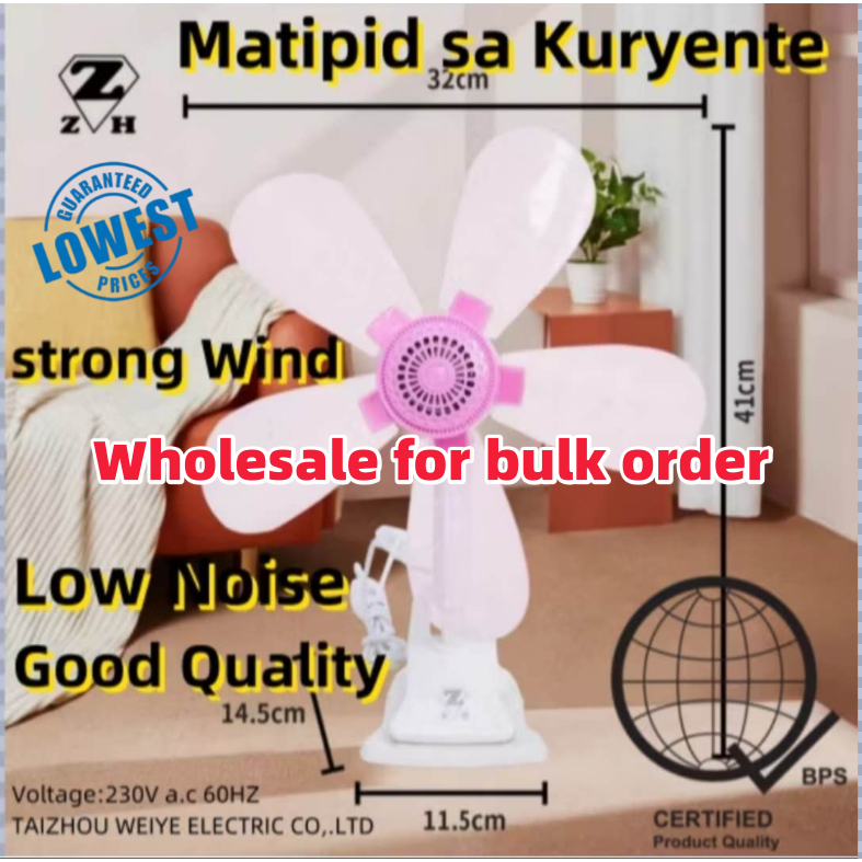 20/40pcs Mini Clip Fan 5 Blades Table Clip Fan Portable Desk Fan Home ...