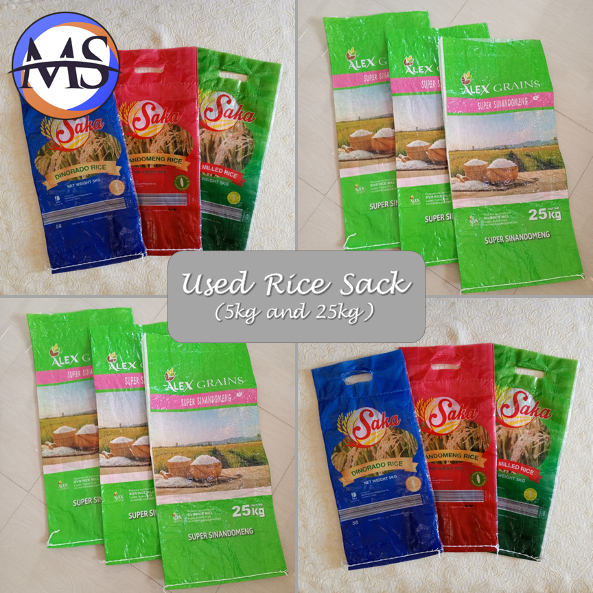 Used Rice Sacks (5kg & 25kg) | Shopee Philippines