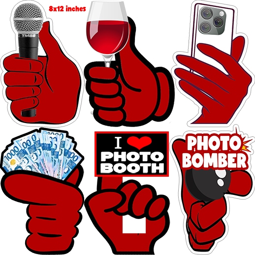 360 and All time Photobooth Props available in 1.5mm and 3mm ...