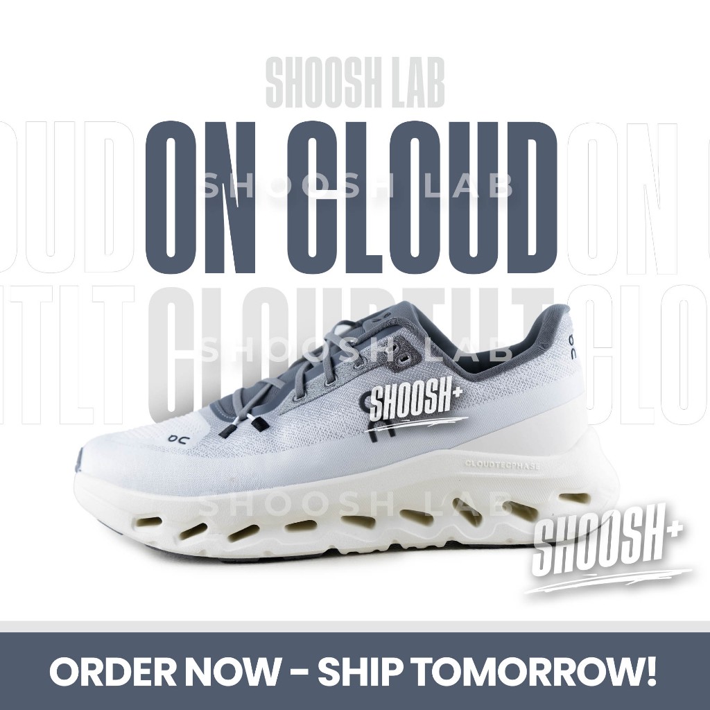 Authentic Quality Shoes OC Cloudtilt Grey Ivory Sneakers Men and Women ...