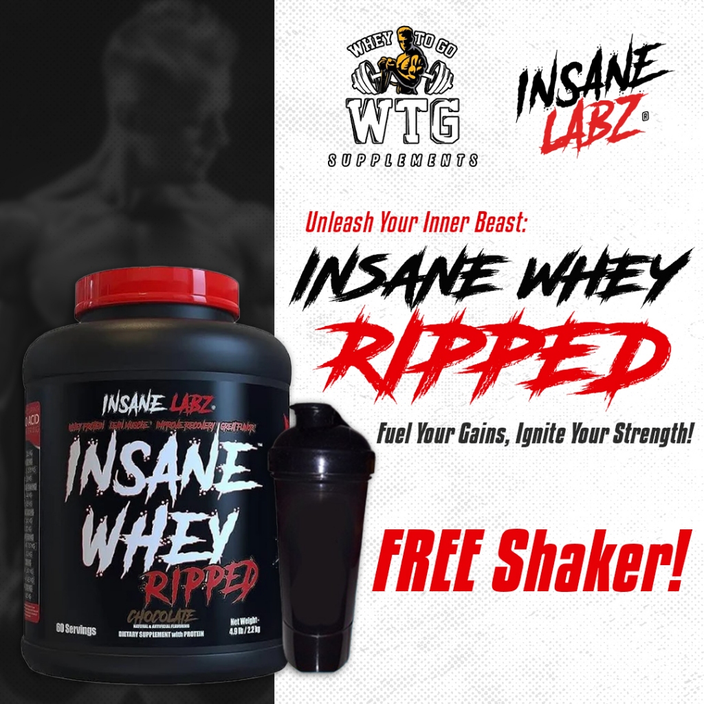 Insane Labz Insane Whey Ripped 5lbs 60 servings | Shopee Philippines