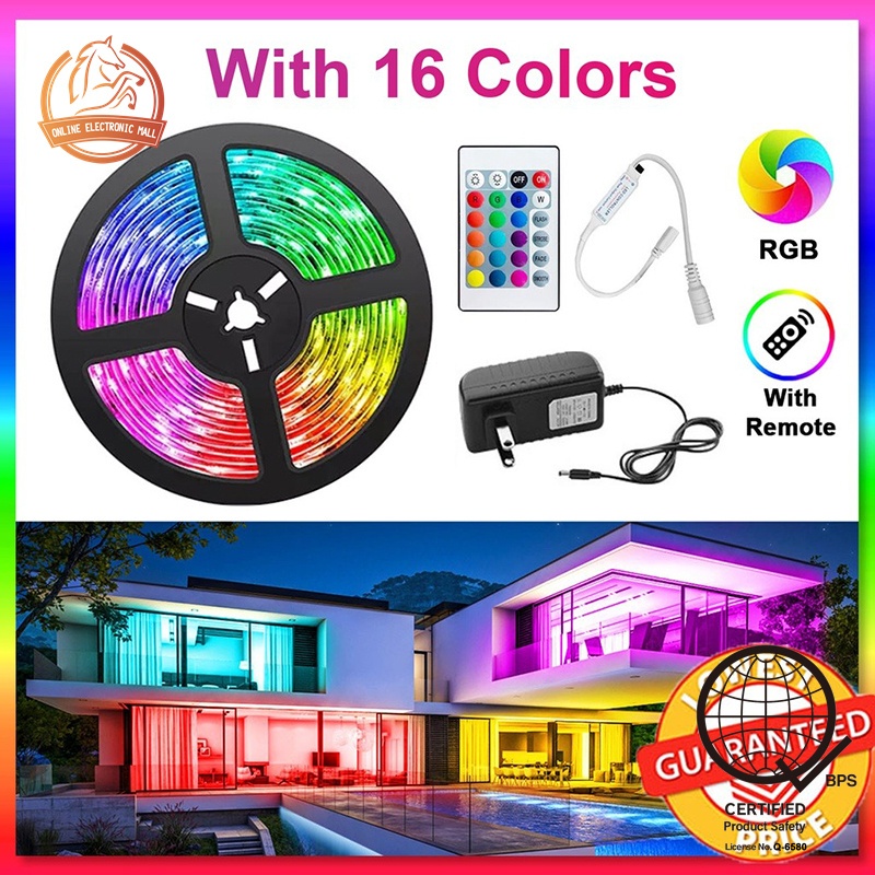 BZ 5M 10M 15M 20M Led Light Strip RGB Flexible Light Indoor Outdoor ...