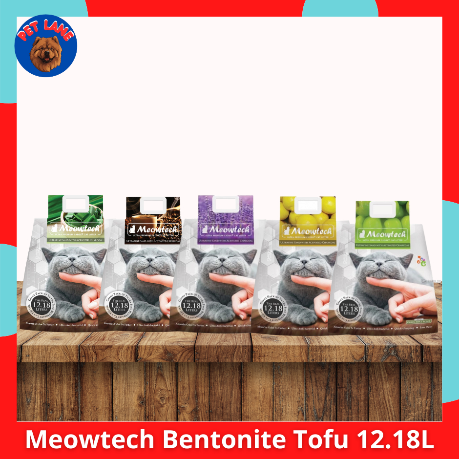 Meowtech Bentonite Cat Litter 12.18L | Shopee Philippines