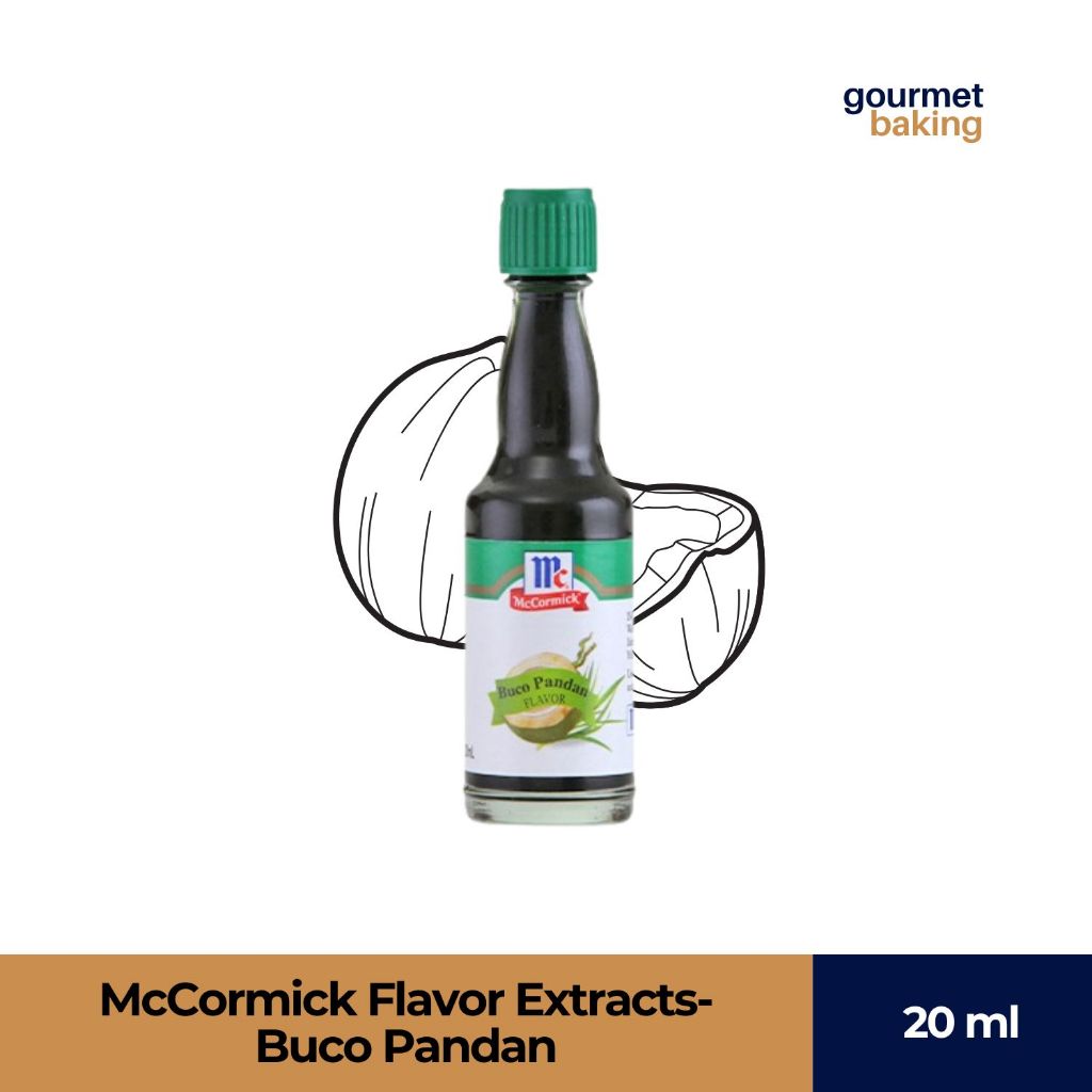McCormick Buco Pandan Flavor Extract- 20 ml | Shopee Philippines