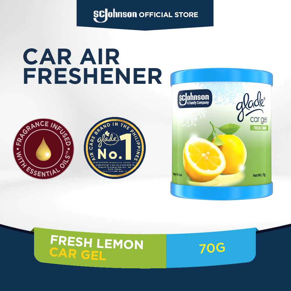 Glade Car Gel Primary - Lemon Burst 70g | Shopee Philippines