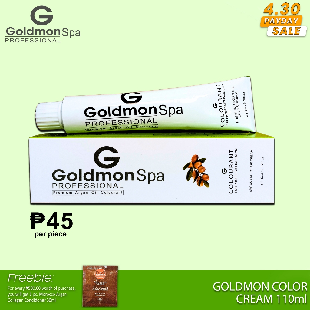 Mondes Goldmon Color Cream 110ml | Shopee Philippines