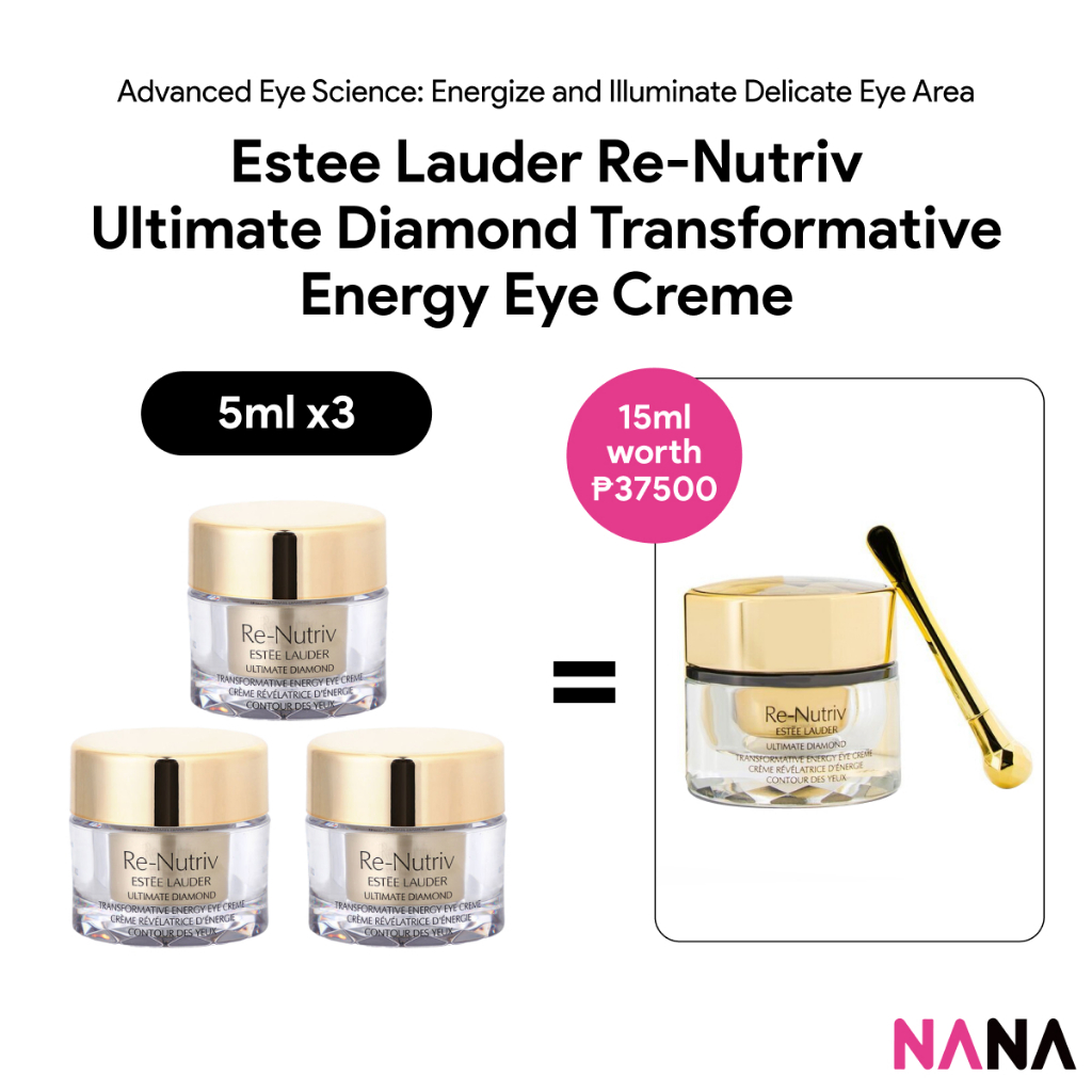 Estee Lauder Re-Nutriv Ultimate Diamond Transformative Energy Eye Creme ...