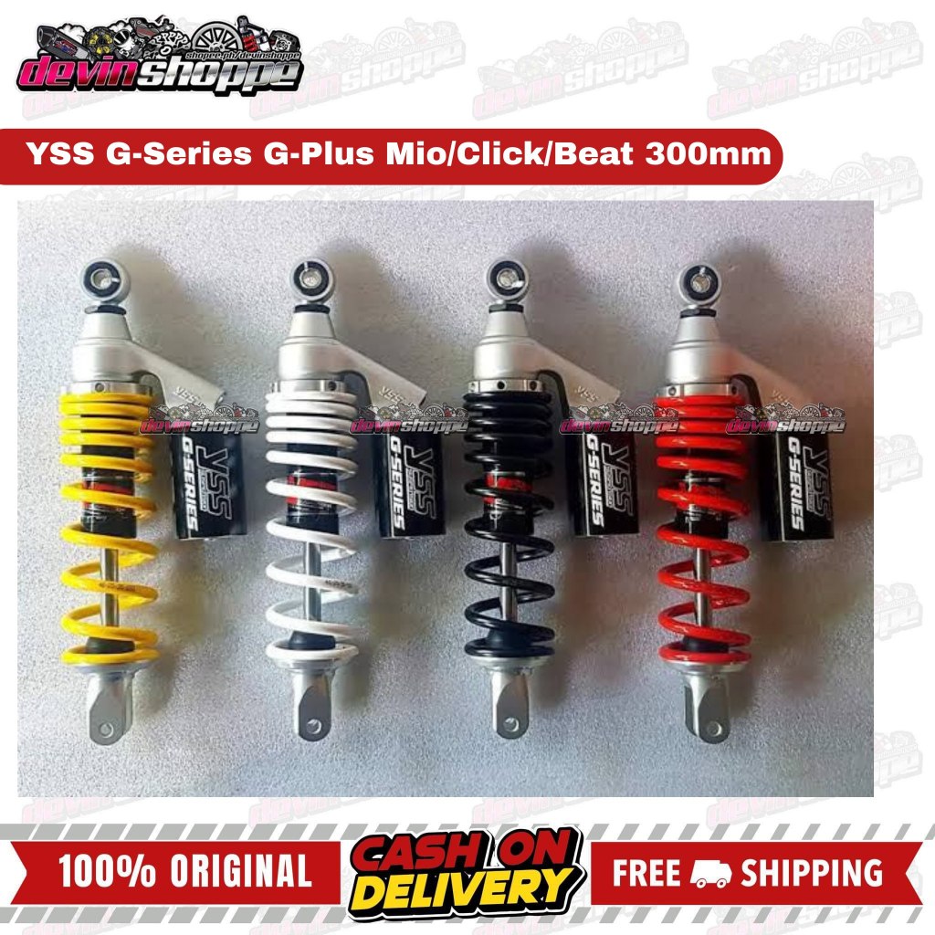 YSS G-Series G-Plus Mio/Click/Beat 300mm | Shopee Philippines