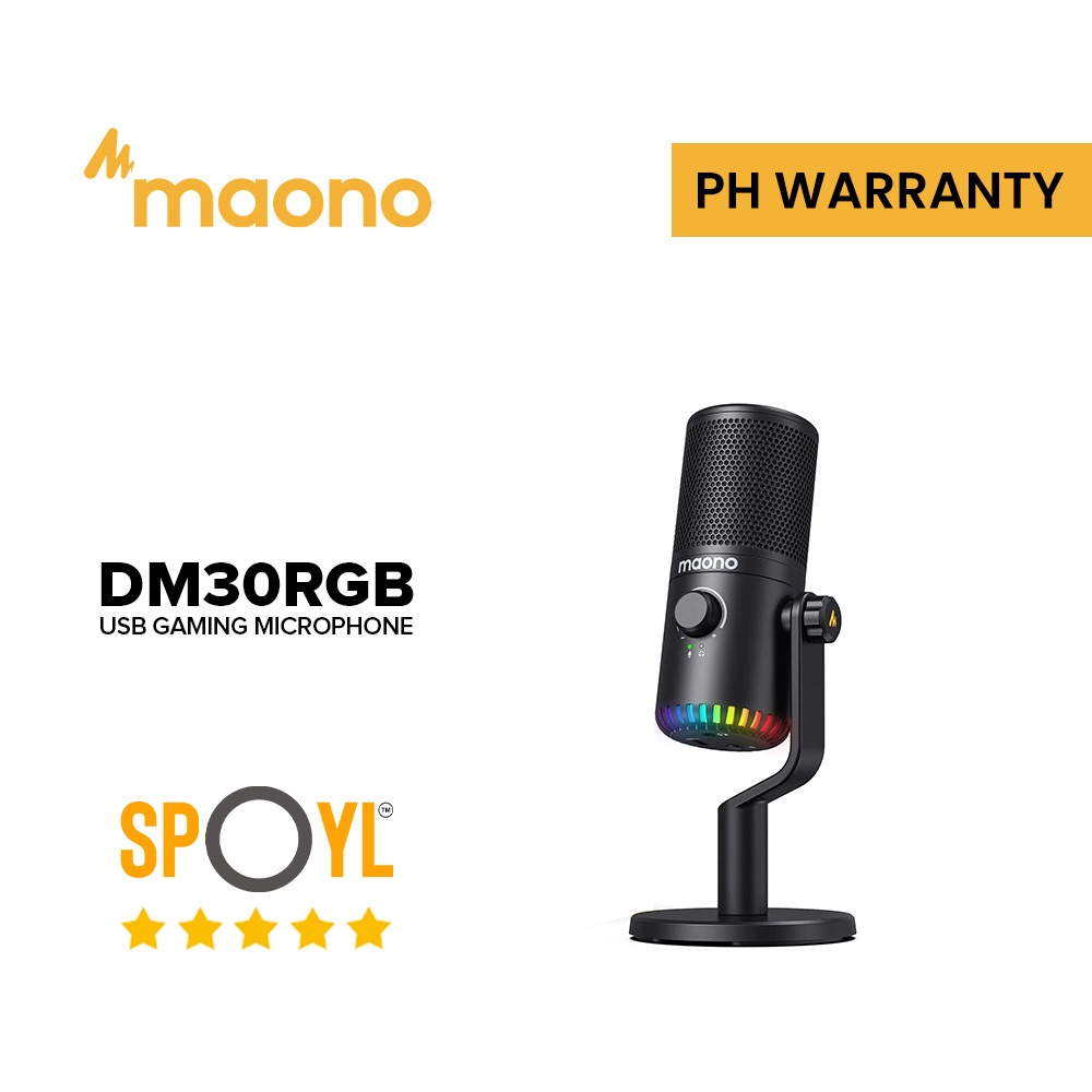 Maono DM30RGB USB Gaming Microphone | Shopee Philippines