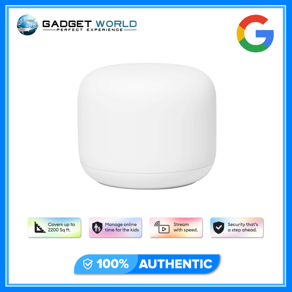 Google Nest Mesh Router AC2200 Dual-Band (Snow) | Shopee Philippines