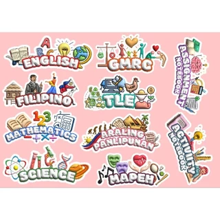 Shop subject label sticker for Sale on Shopee Philippines