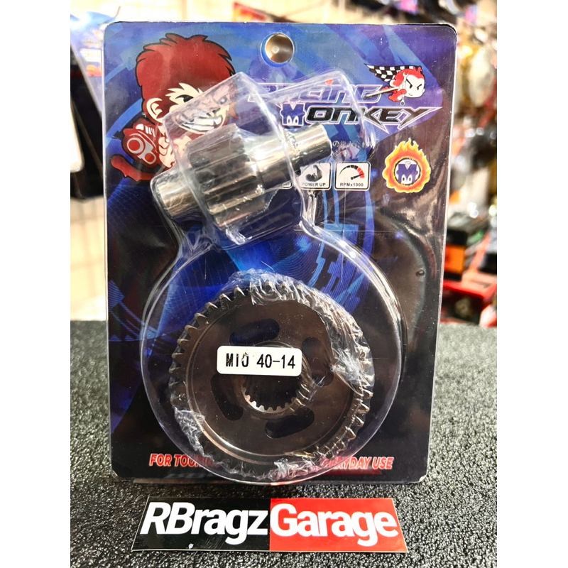 Racing Monkey Gear / Gearing Set - Mio Sporty / Fino / Nouvo / Soulty ...