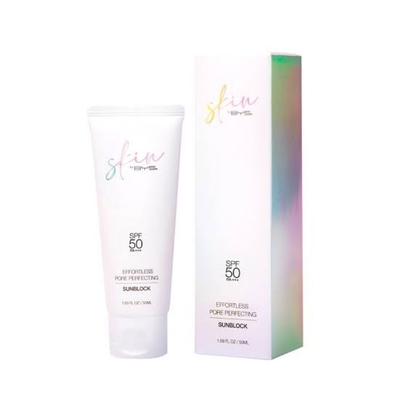 Skin By BYS Extra Effortless Pore Perfecting Sunblock 50ml | Shopee ...