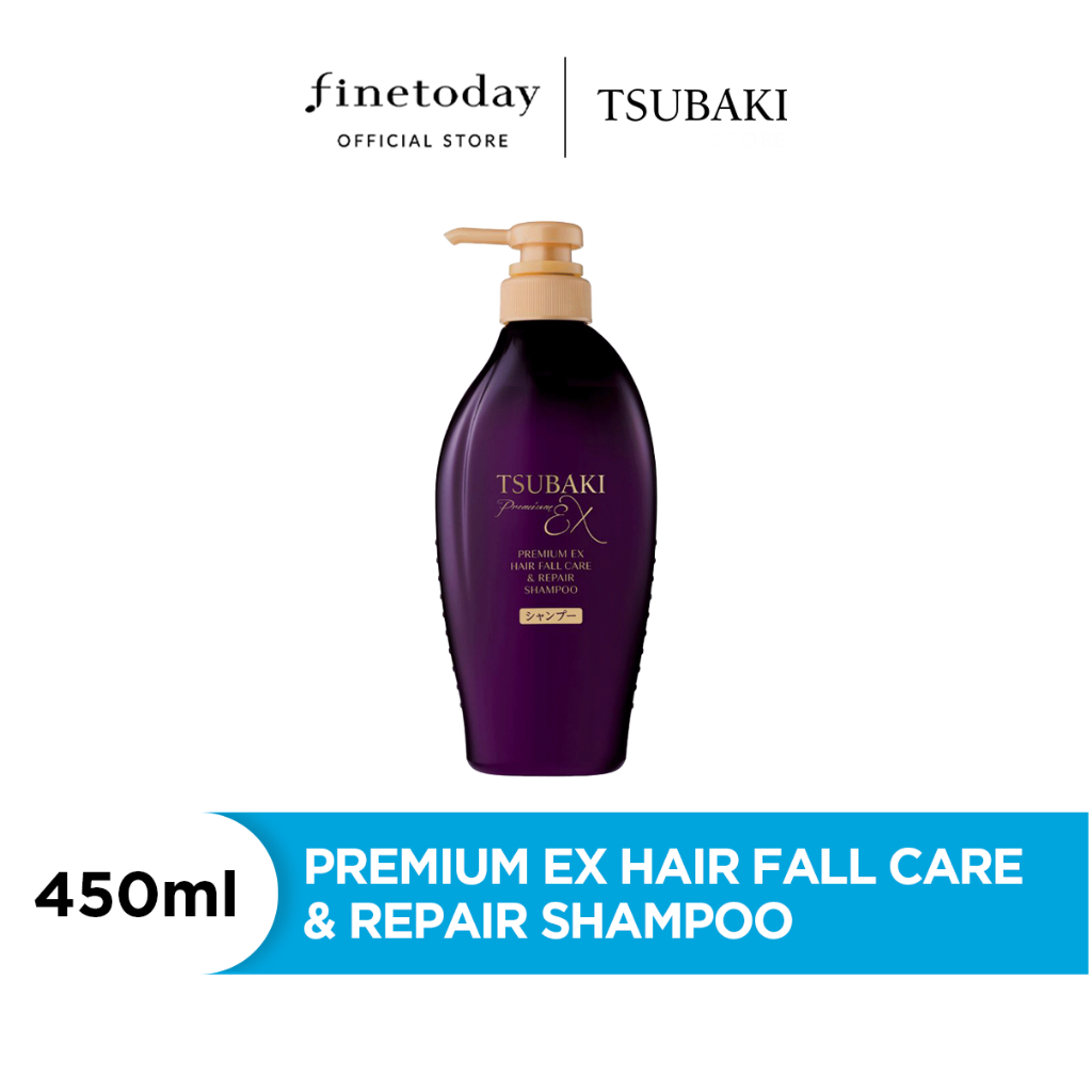 TSUBAKI Premium Hair Fall Care & Repair Shampoo 450ml | Shopee Philippines
