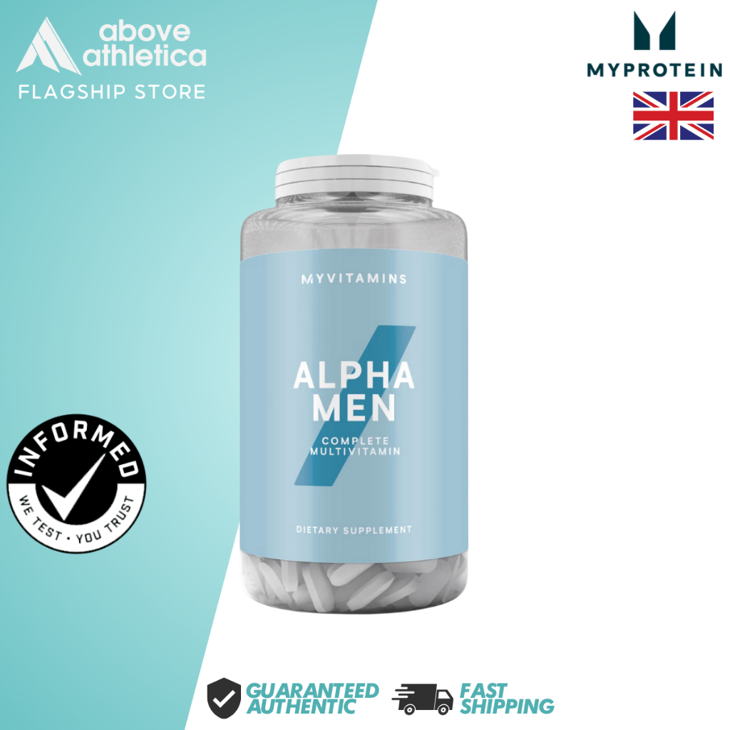 MyProtein Alphamen Multivitamins for Men - 120 tablets | Shopee Philippines