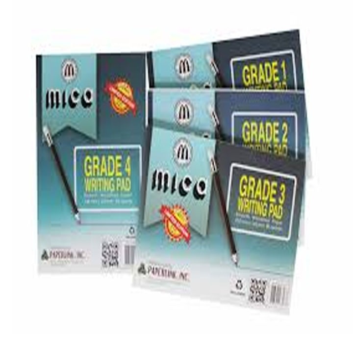 Paper writing pad grade 1 to 4 per (1)pad | Shopee Philippines
