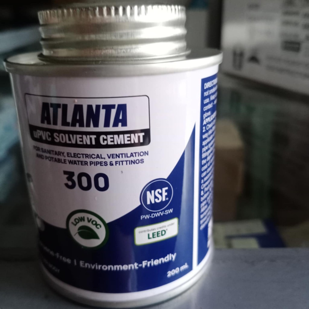 [ATLANTA] uPVC Solvent Cement (100 200 400 mL) | Shopee Philippines