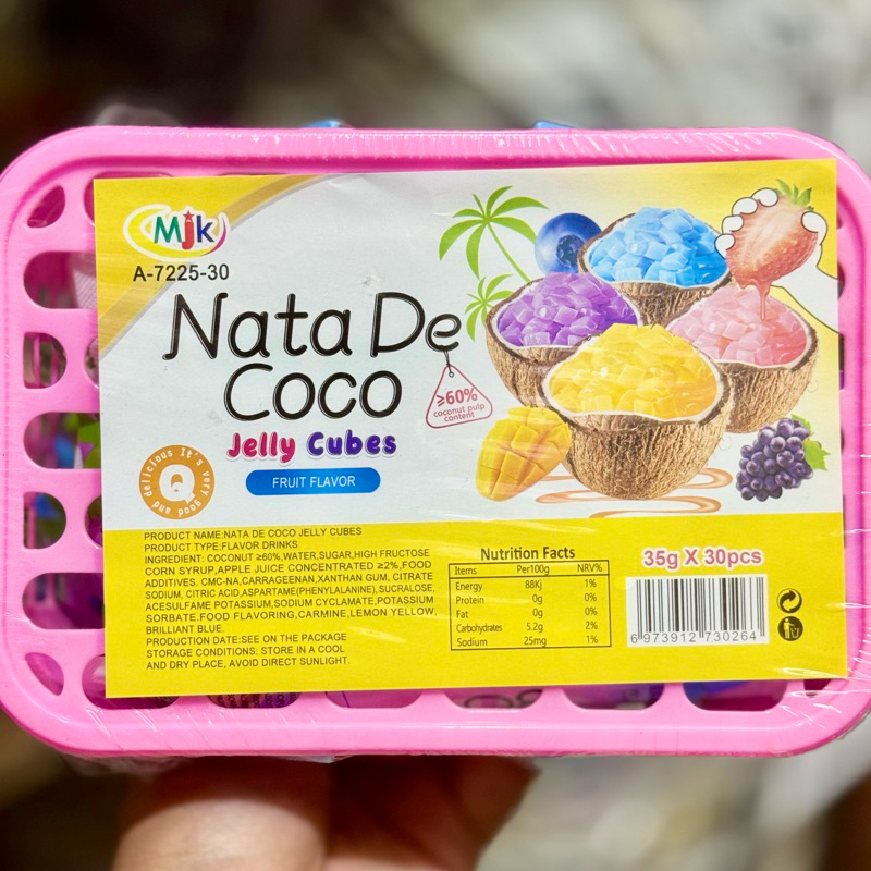Nata de coco Jelly basket 30 pieces | Paninda | Wholesale | Loot Bags ...