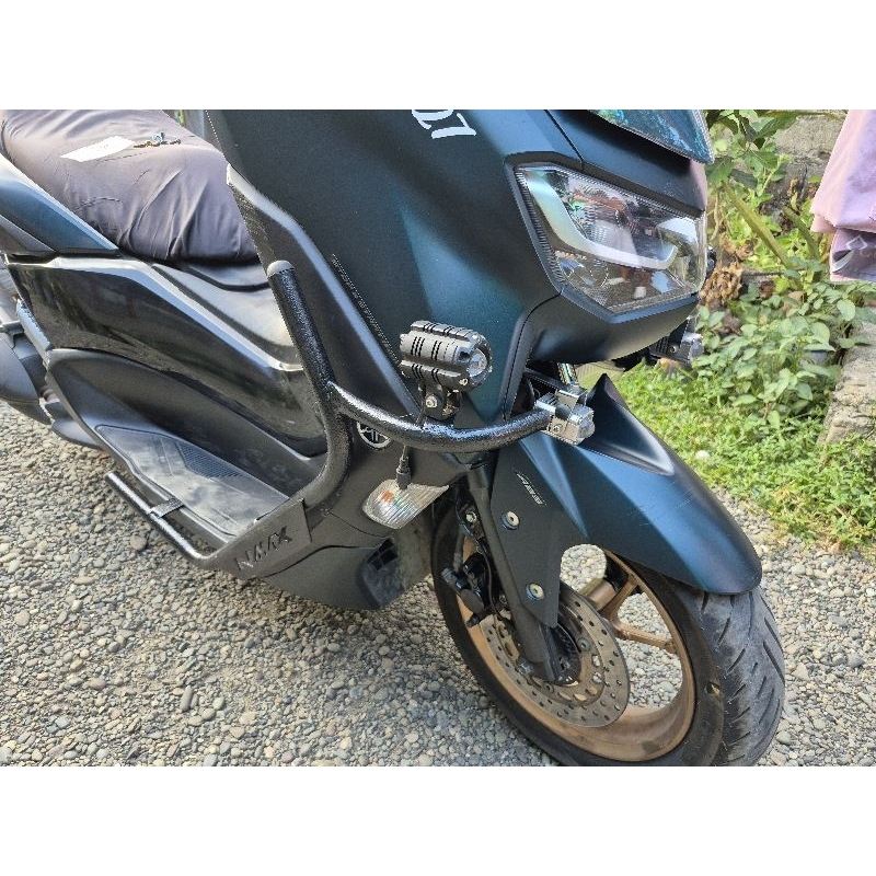 NMAX V2 MINI CRASH GUARD WITH BUILT IN LED BRACKET with CNC CUT ...