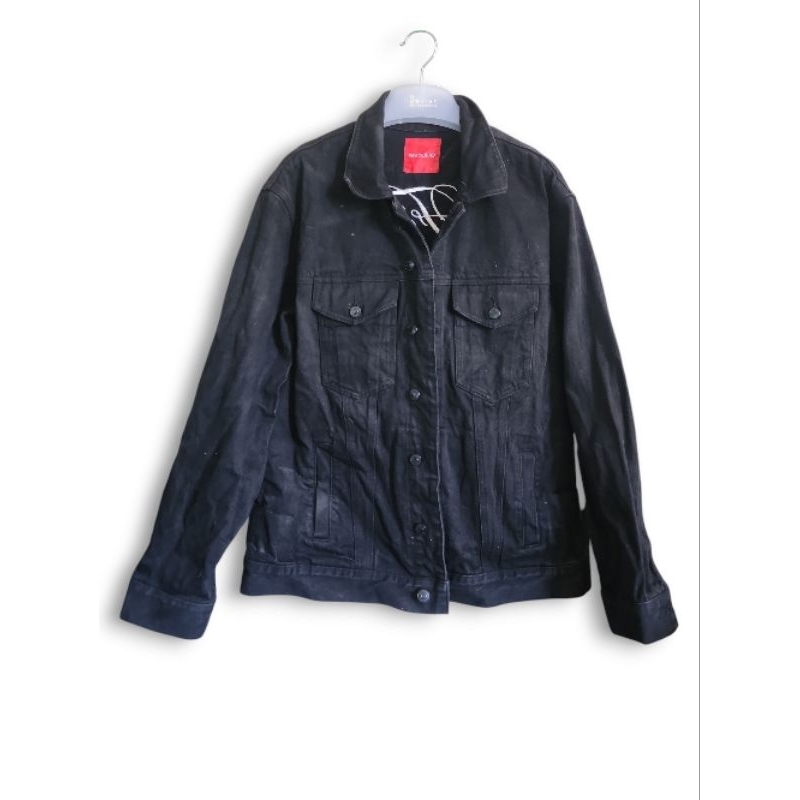 Preloved denim jacket (men) | Shopee Philippines