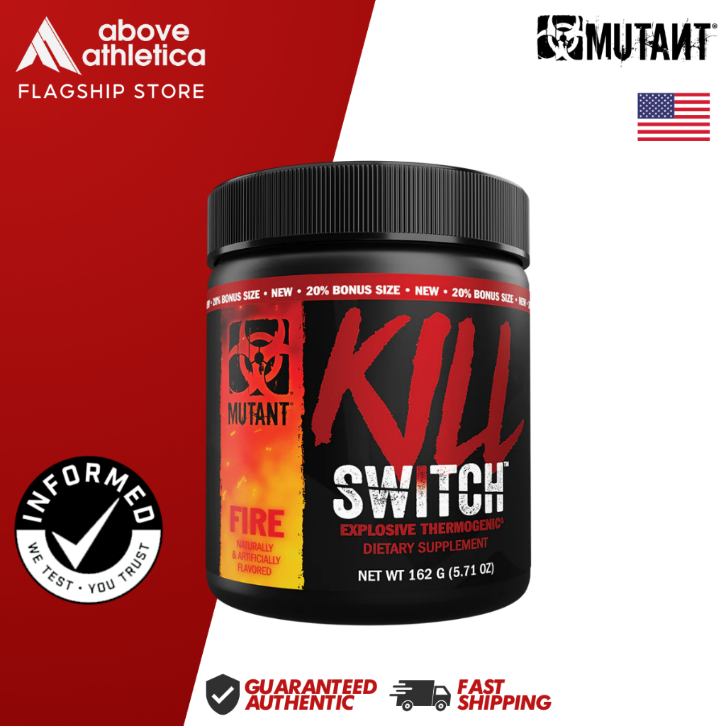 Mutant Kill Switch Thermogenic Fat Burner - 162g | Shopee Philippines