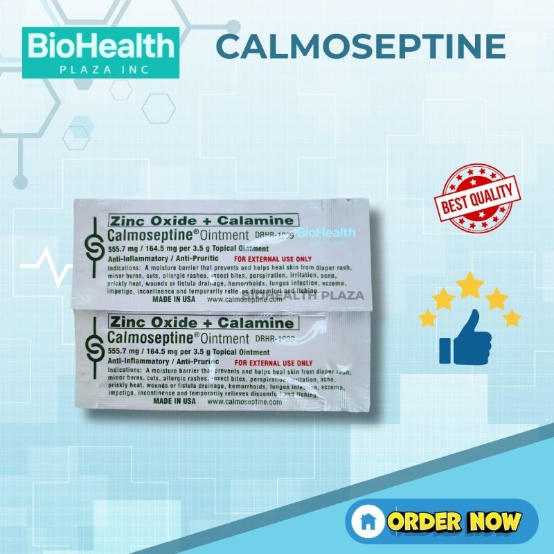Calmoseptine Ointment sachet | Shopee Philippines