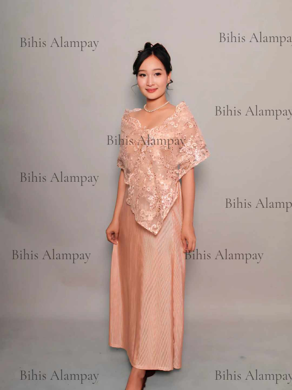 Bihis Alampay Skirt – Filipiniana thin Skirt for Women, Cultural ...