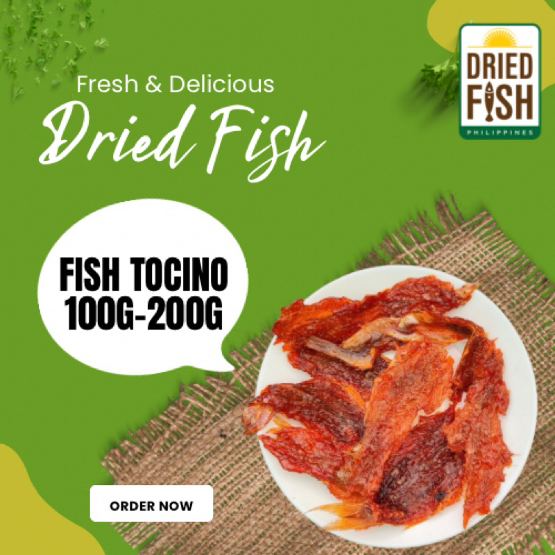 DFP Fish Tocino from Bantayan Cebu 100g | 200g (Vacuum Sealed) | Shopee ...