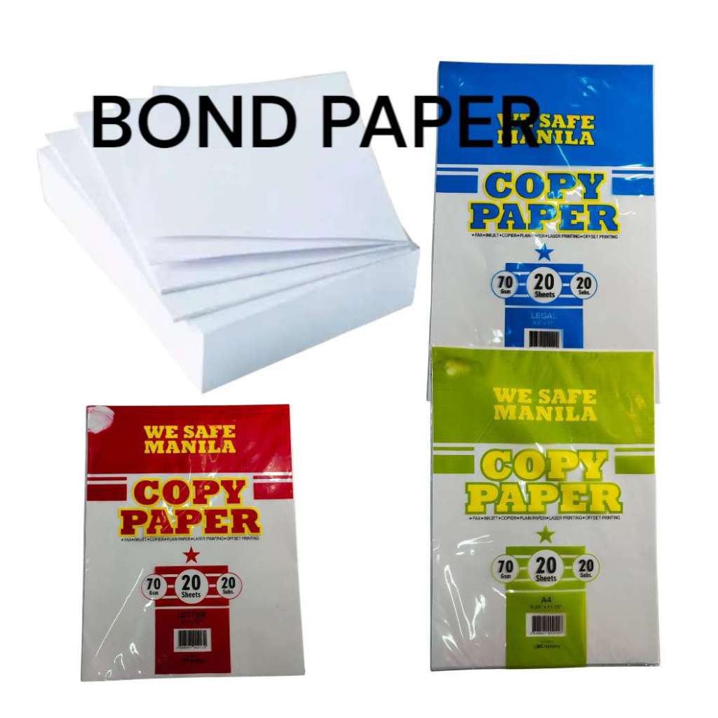 Shop Short Bond Paper Online | Shopee Philippines