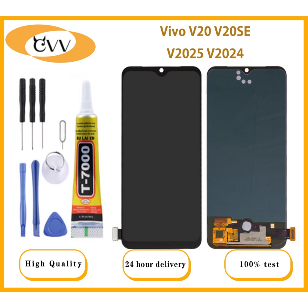 V20 V20se V2025 V2024 Replacement/OLED LCD Display And Touch Screen ...