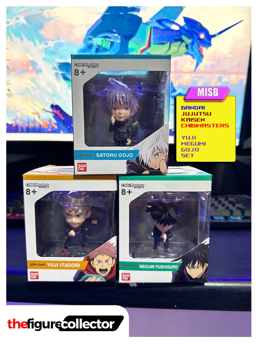 CHIBI MASTERS JJK SET [Authentic] BANDAI | Jujutsu Kaisen Figures ...