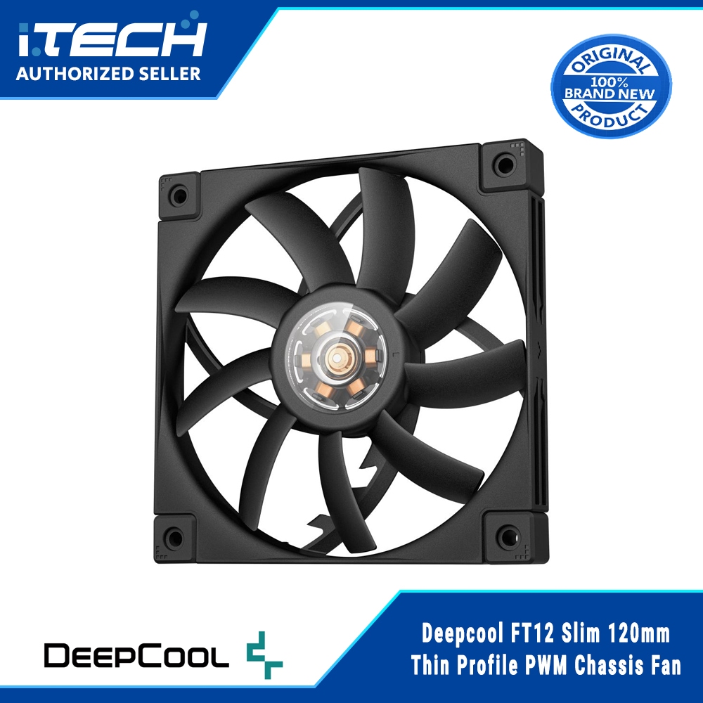 Deepcool FT12 Slim 120mm Thin Profile PWM Chassis Fan | Shopee Philippines