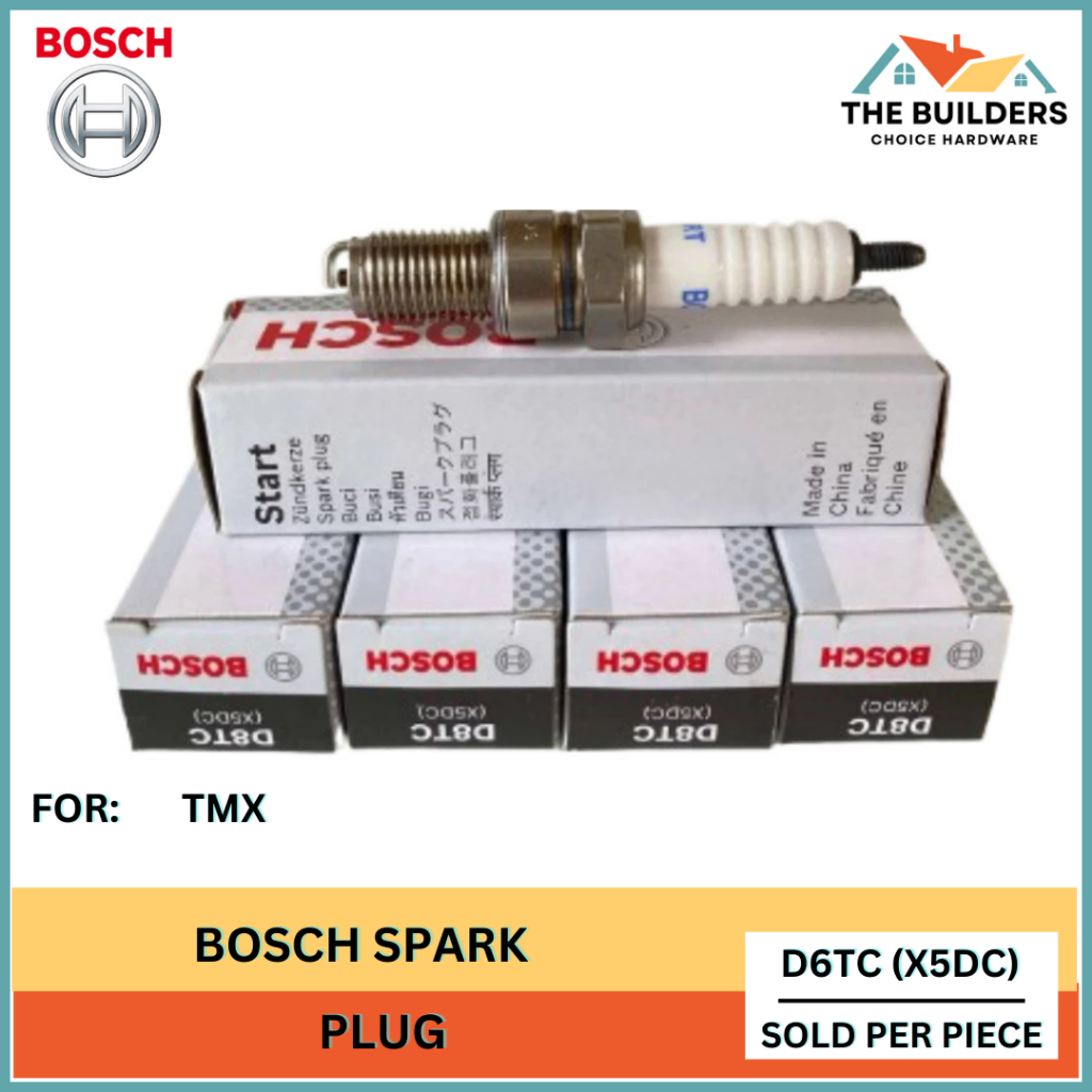 BOSCH SPARK PLUG ORIGINAL 100% D8TC (X5DC) FOR TMX | Shopee Philippines