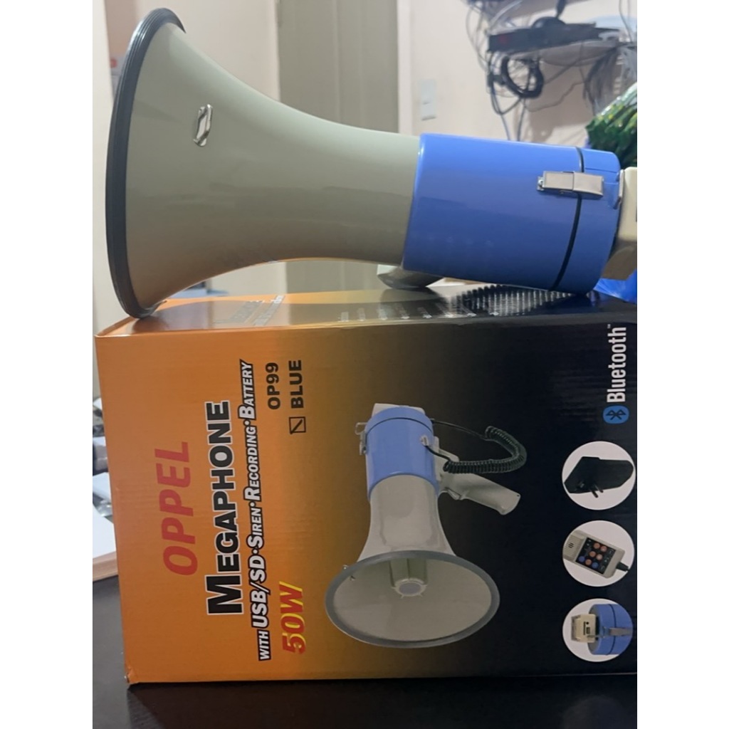 Megaphone With Recorder Megaphone Speaker 300s Recording Comes with a ...