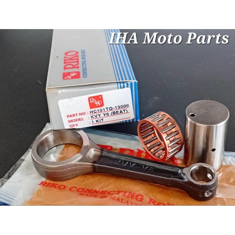 Connecting Rod "Beat Carb,Beat Fi" (V1/V2) Riko Made in Malaysia | Shopee Philippines