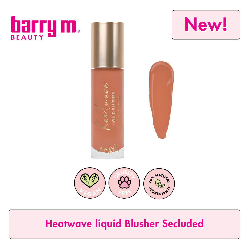 Barry M NEW Heatwave liquid Blusher Secluded | Shopee Philippines