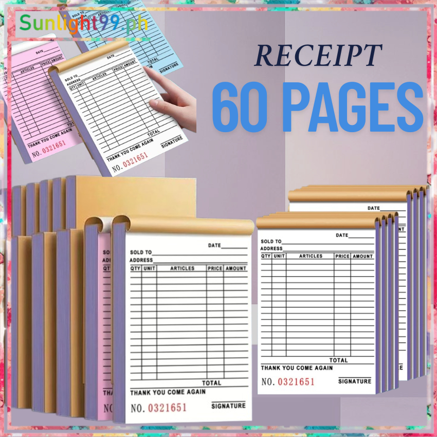 Carbonless Padala Slip Book – Handwritten Delivery Receipt Book for ...
