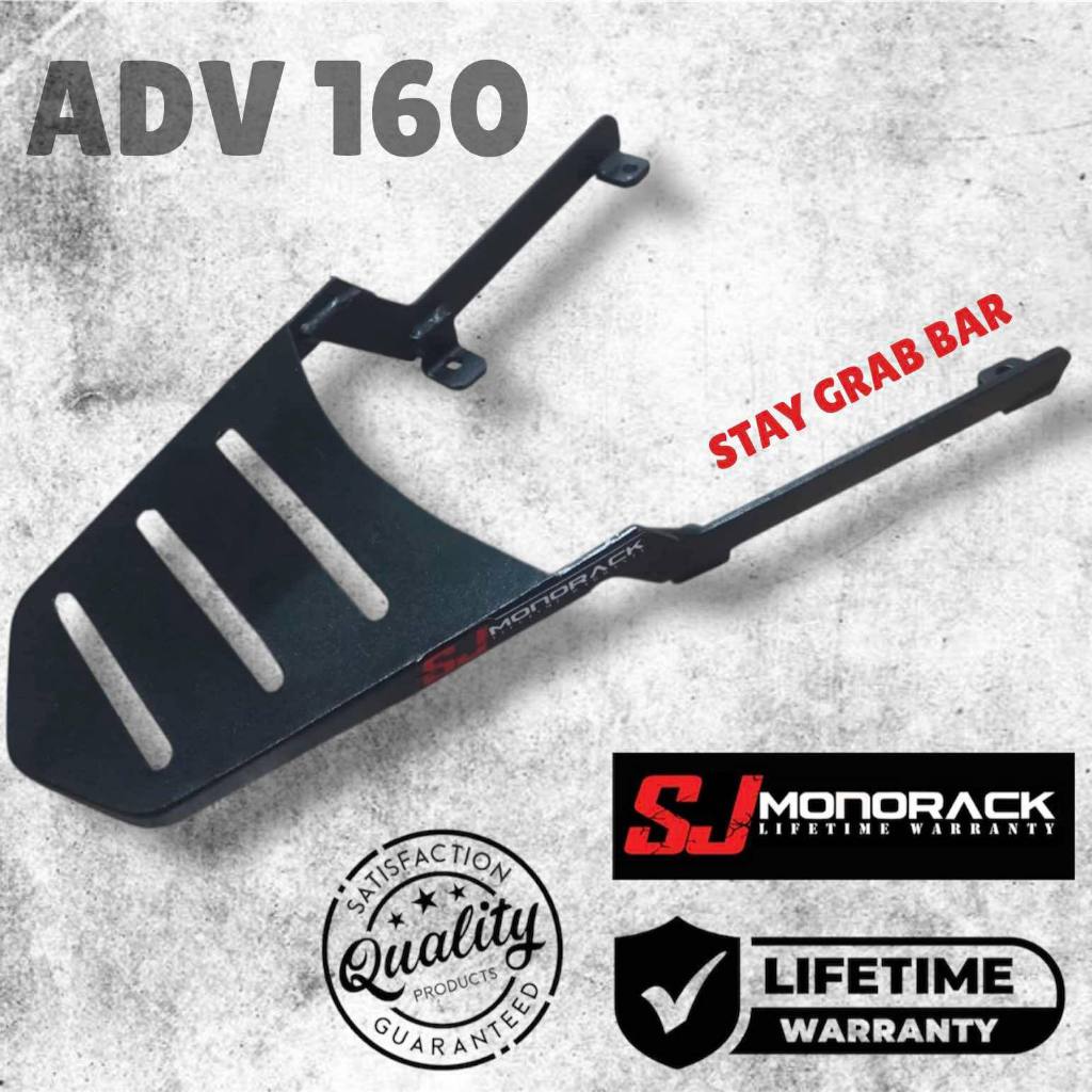 SJ MONORACK FOR HONDA ADV 150/160(Stay Grab Bar) | Shopee Philippines
