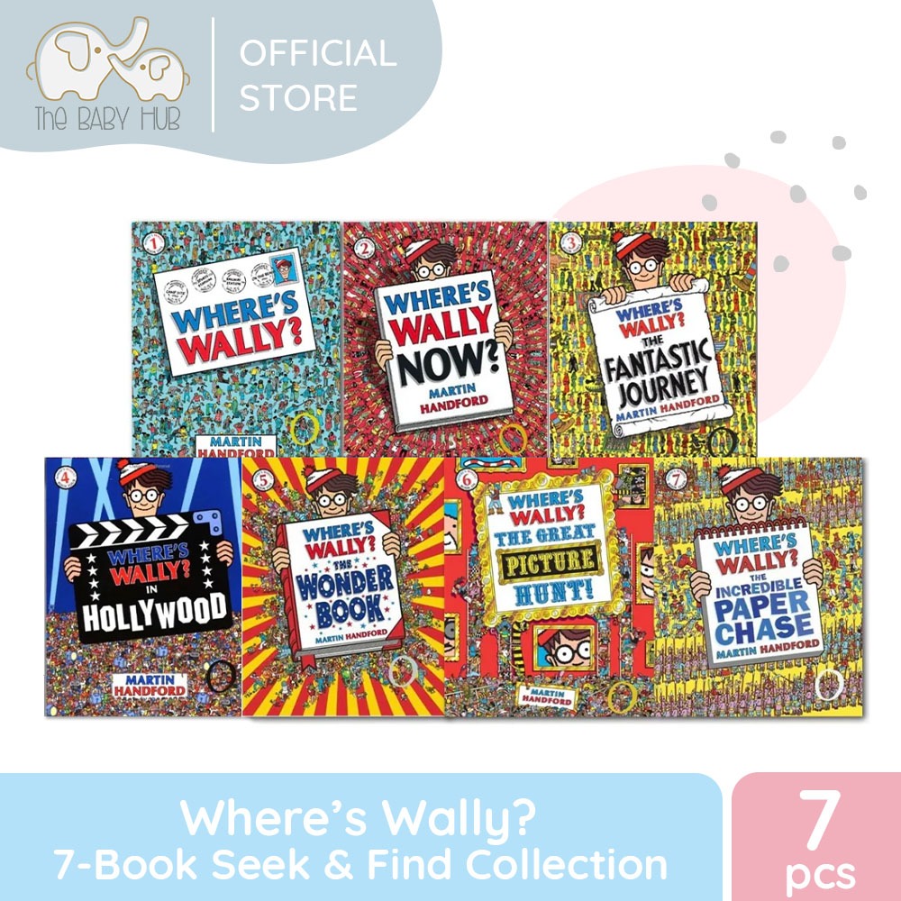 Where’s Wally? 7-Book Seek-and-Find Collection | Shopee Philippines
