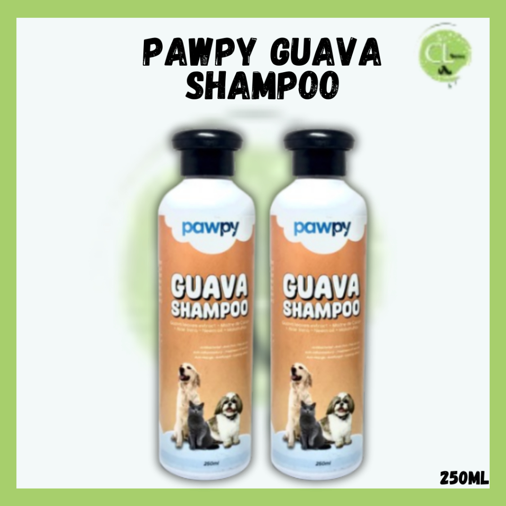 [CL REYES] 2pcs Pawpy Guava Shampoo 250mL Anti Tick and Flea, Anti ...
