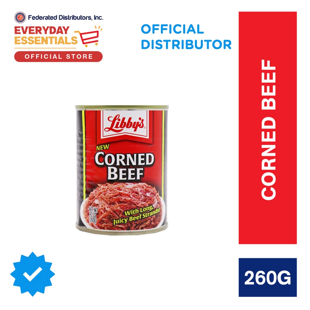 Libby's Shredded Corned Beef 260g | Shopee Philippines