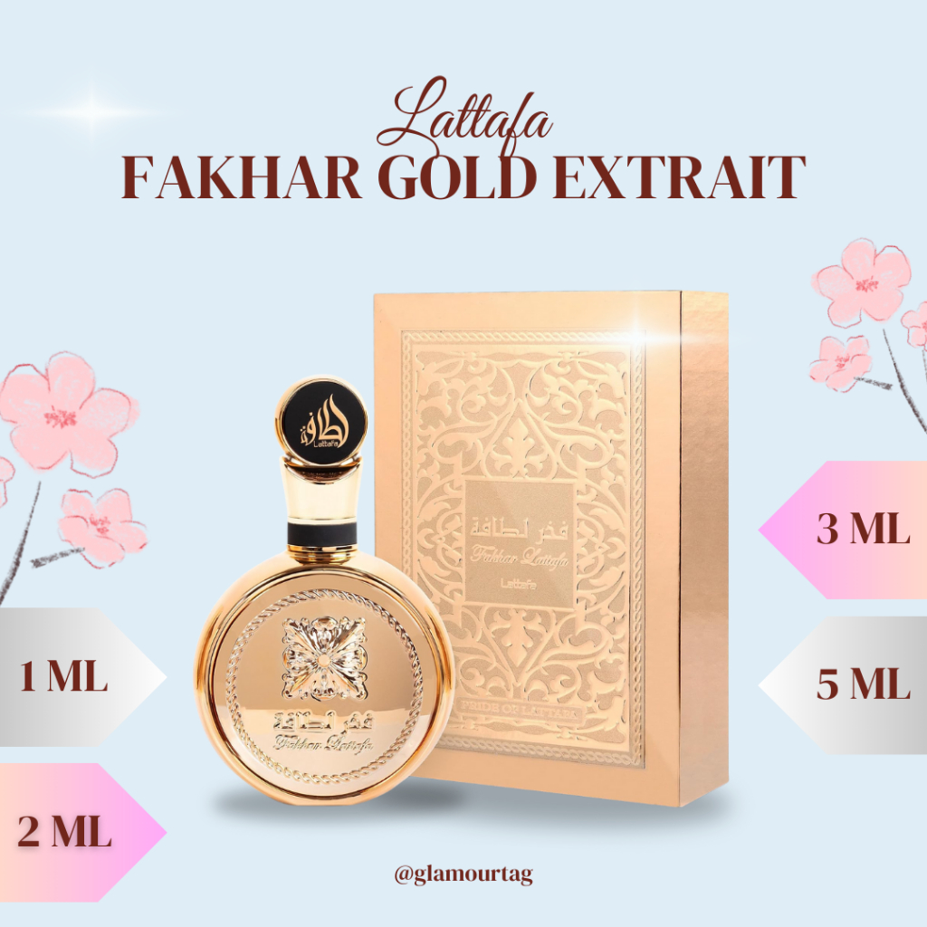 [DECANT] Fakhar Gold Extrait by Lattafa (1 Million Parfum Dupe ...