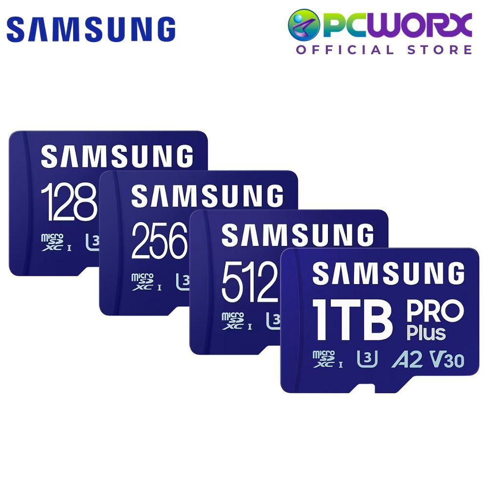 Samsung 128GB | 256GB | 512Gb 1TB Micro SD PRO Plus With Adapter | Shopee Philippines