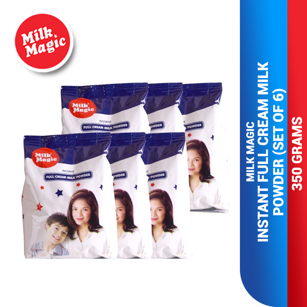 Milk Magic - Instant Full Cream Milk Powder 350g (Set of 6) - Expiry ...