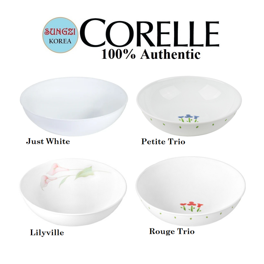 CORELLE Meal Deep Bowl 22cm x 6.2cm 1.35L 1pc. ※ BUY 10, 3 FREE ...