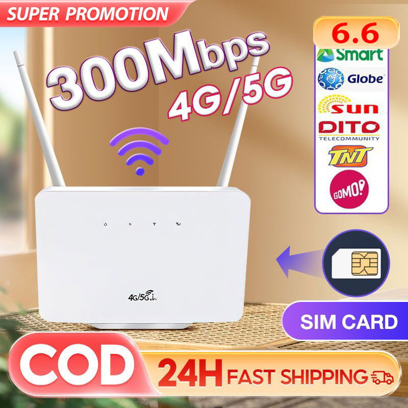 Network Router 4G/5G Dual Band Gigabit Wi-Fi6 Speed Router 3000 Mbps ...