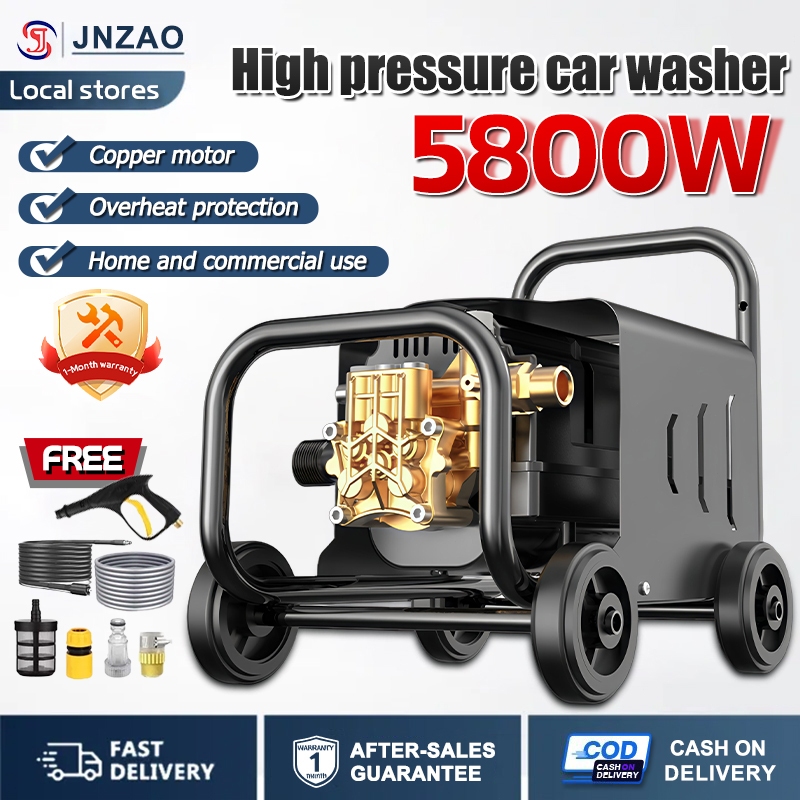 5800W High-pressure Washer Heavy-duty Pressure Washer Commercial High ...