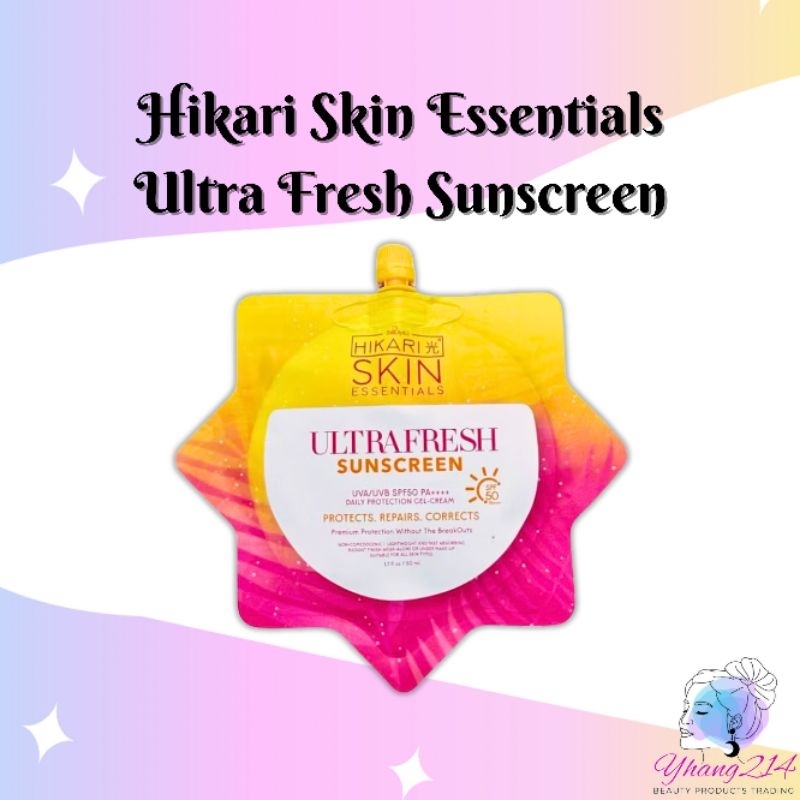 Hikari Skin Ultra Fresh Sunscreen SPF50 PA++++ 50ml | Shopee Philippines