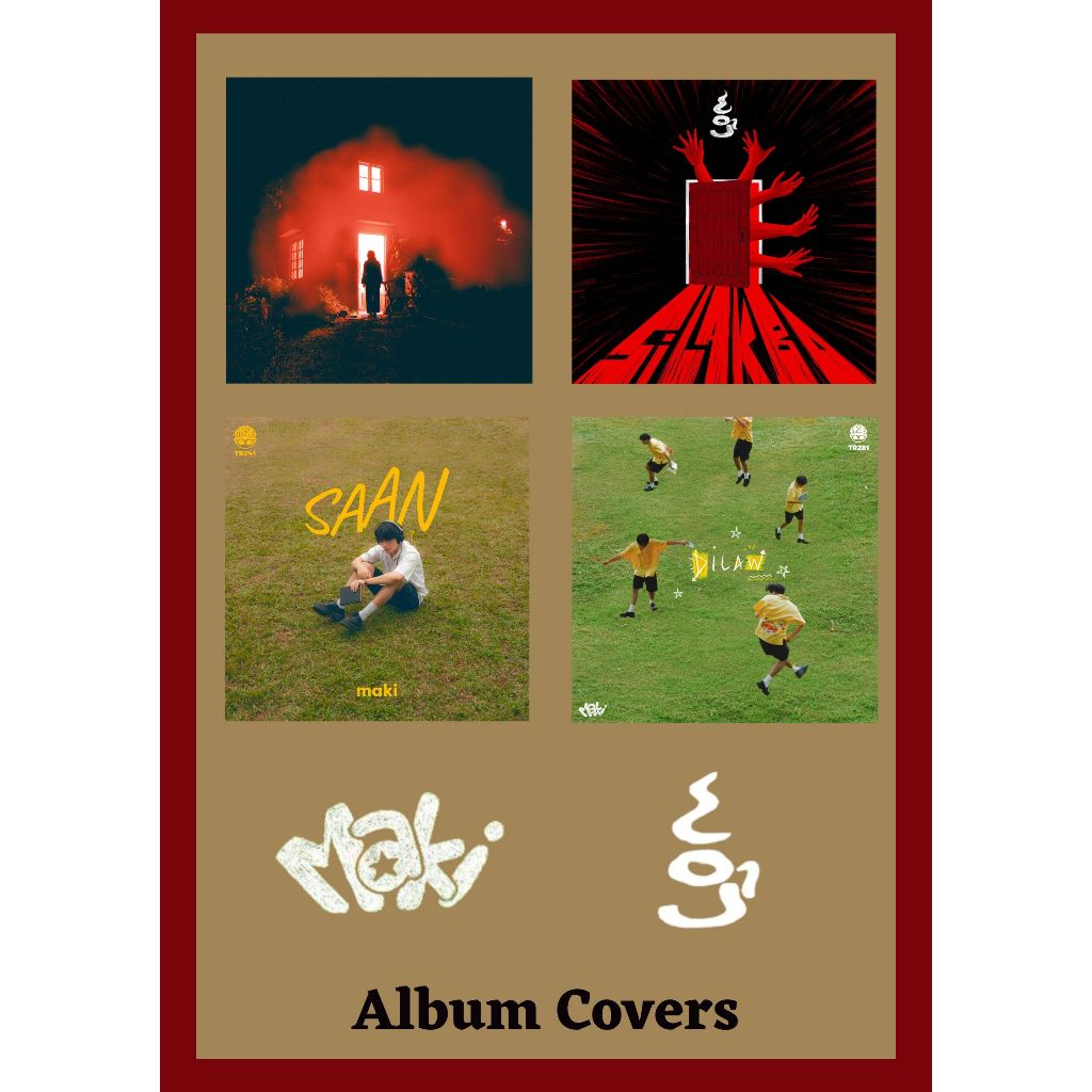 Maki and Cup of Joe OPM Album Cover Posters | Shopee Philippines